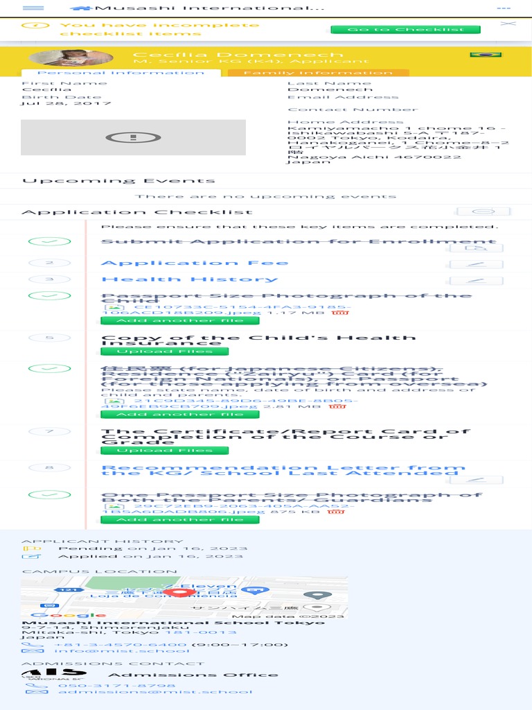 Musashi International School Tokyo | PDF | Government And Personhood
