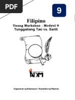 Grade 9 Filipino 3rd Quarter | PDF