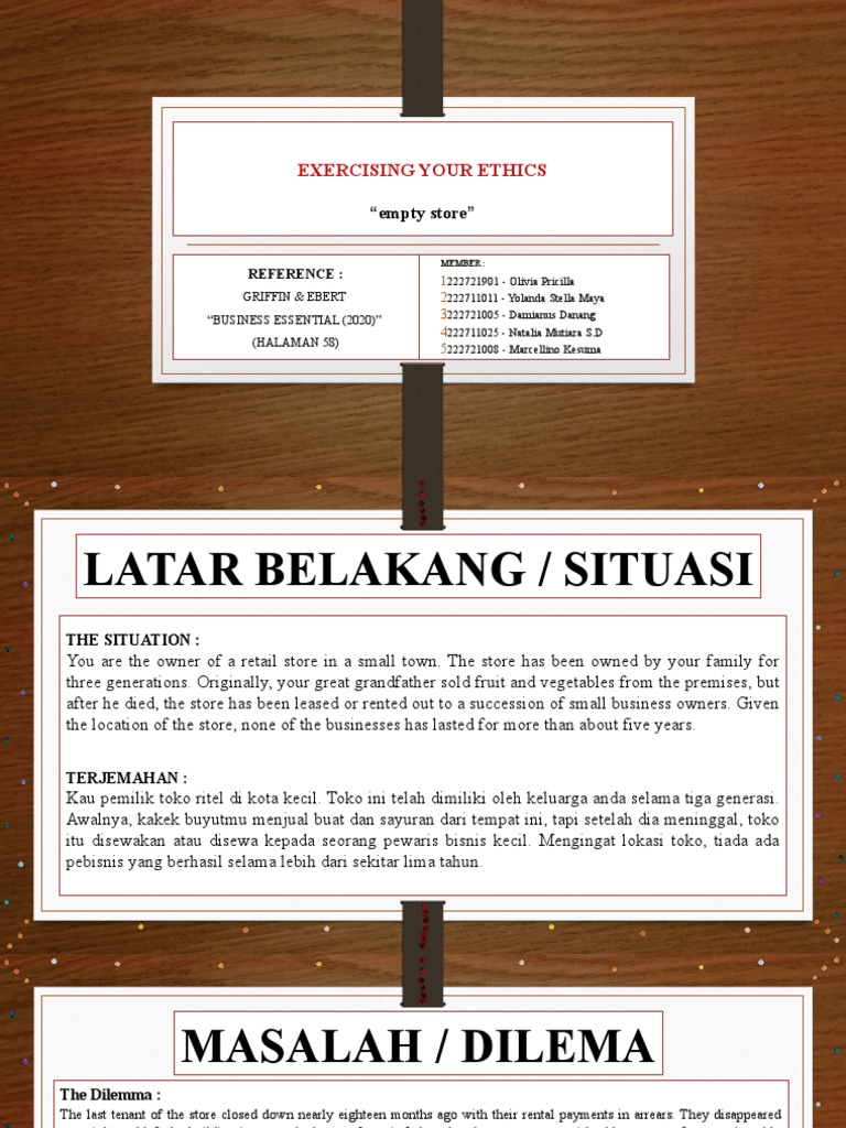 CASE STUDY (Empty Store) - Kelompok 3 | PDF | Property | Renting