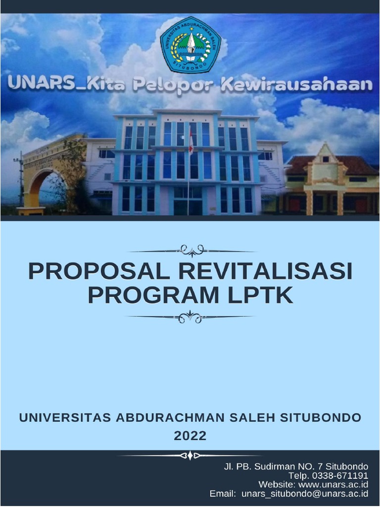 Proposal Revitalisasi Program LPTK (Fix) | PDF