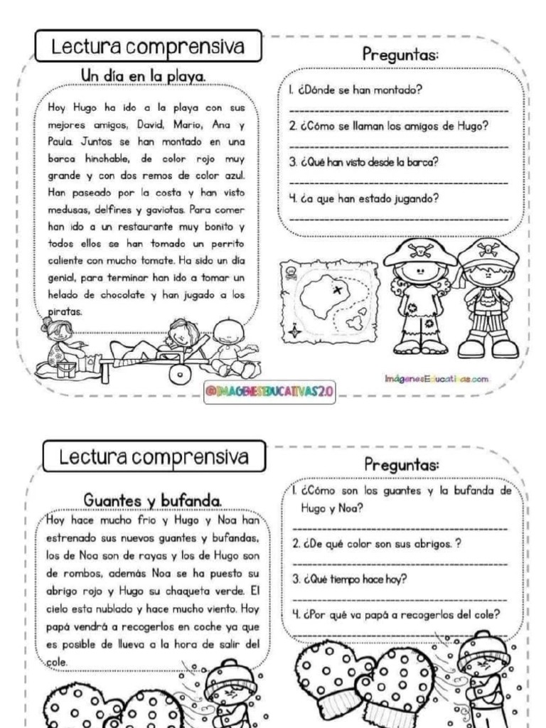 Lecturas de Comprension | PDF