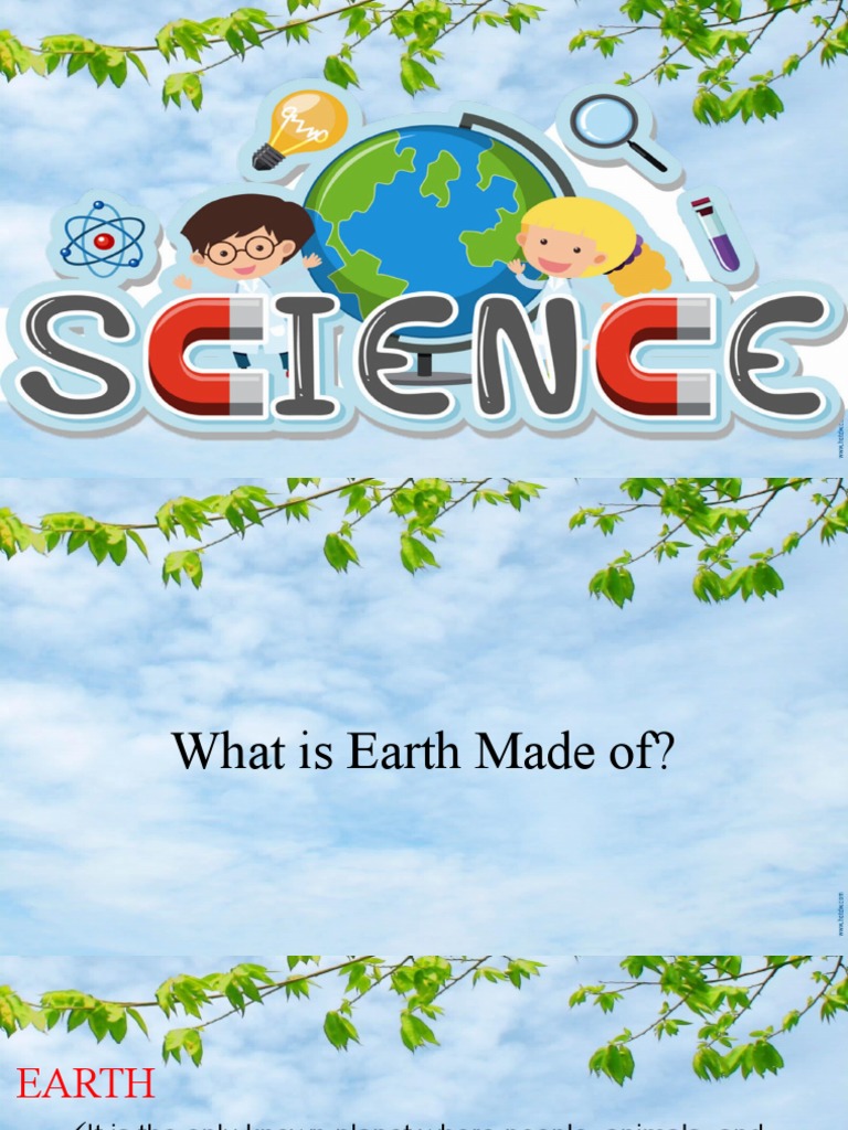 Components of Earth's Land | PDF | Mountains | Water