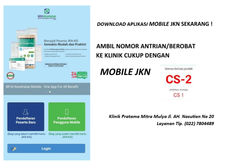 Unduh Aplikasi Mobile JKN Sekarang! | PDF
