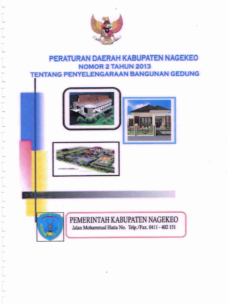 PERDA No. 2 Tahun 2013 Tentang Penyelenggaraan Bangunan Gedung | PDF