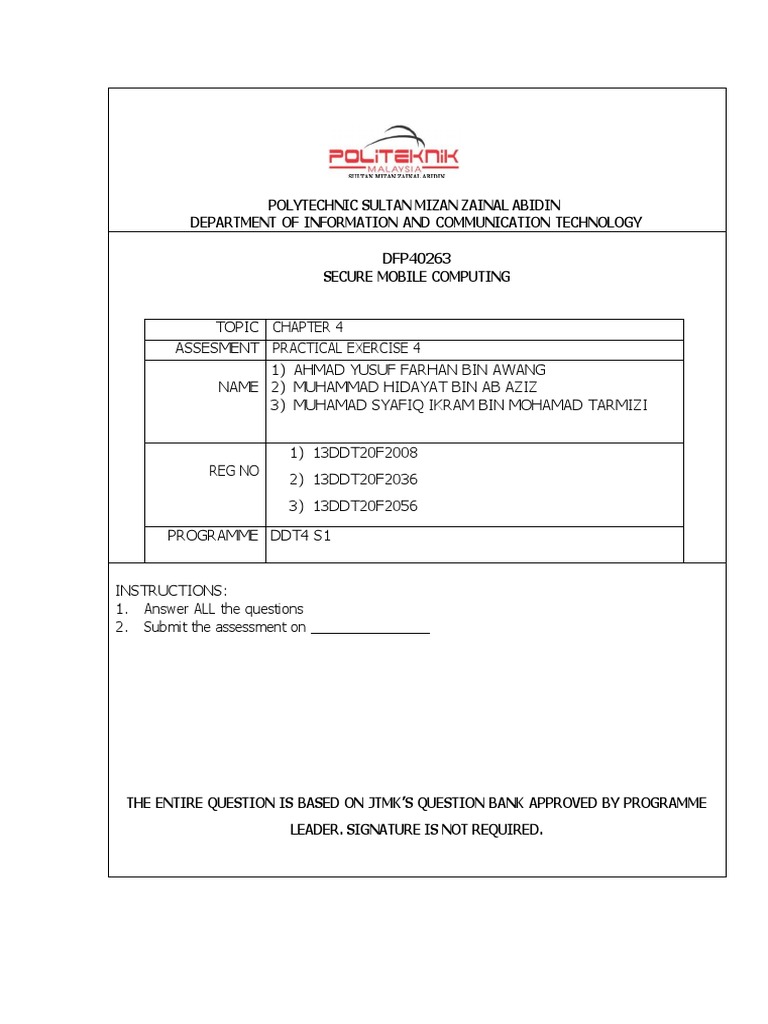 Secure Mobile Computing Guide | PDF | Wi Fi | Computer Network