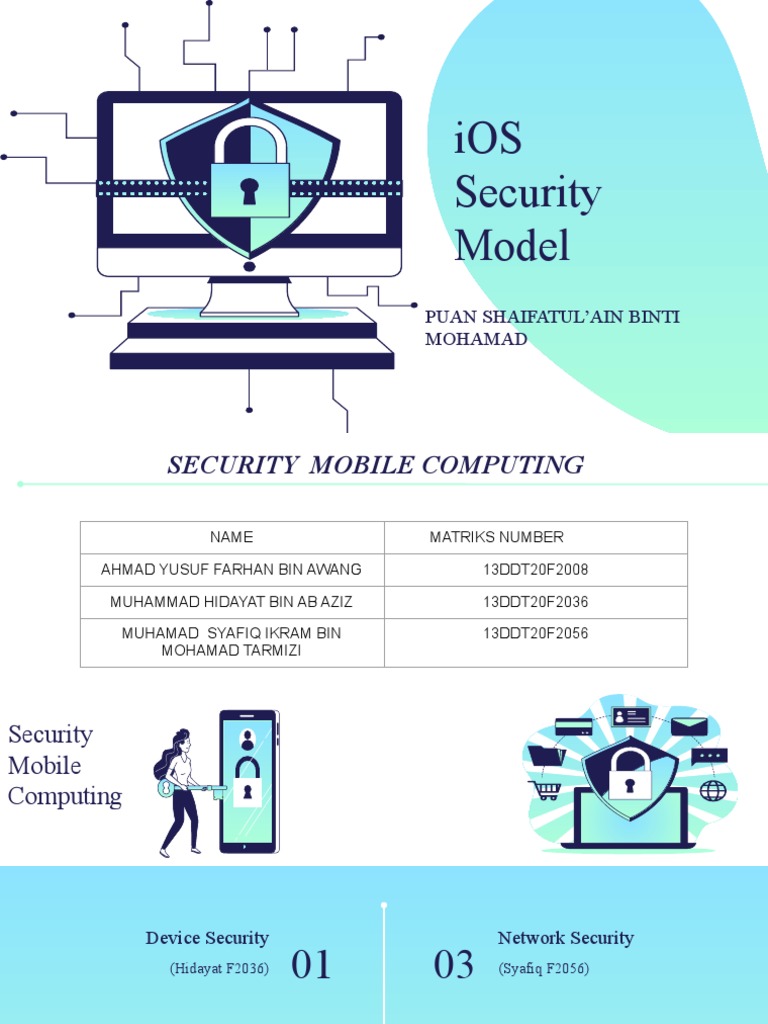 iOS Security for IT Students | PDF | Ios | Password