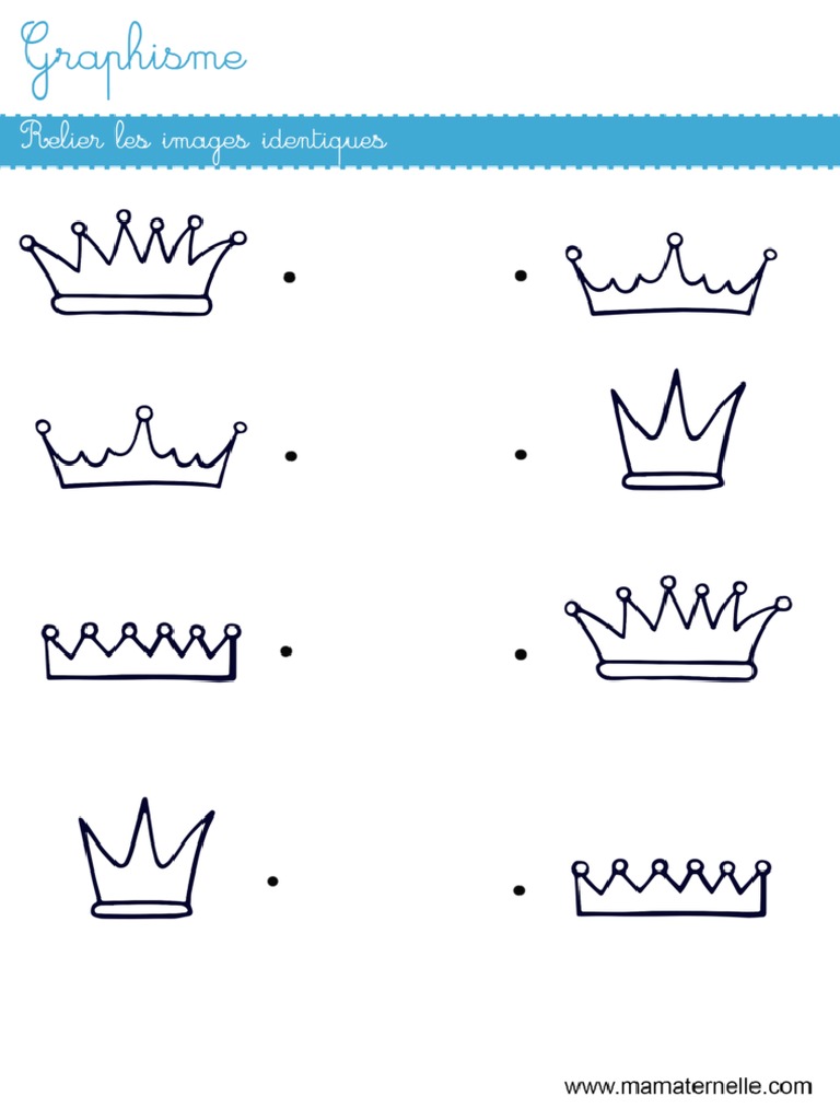 Petitesection Graphisme Relierlesimagesidentiques Couronne Galette Des ...