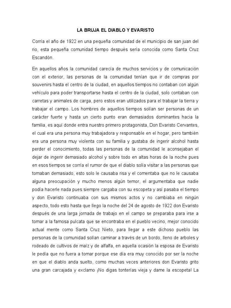 Cuento de Terror | PDF