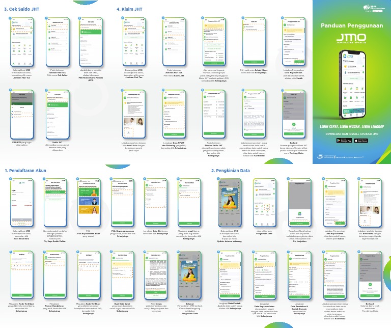 Brosur Panduan Penggunaan JMO | PDF