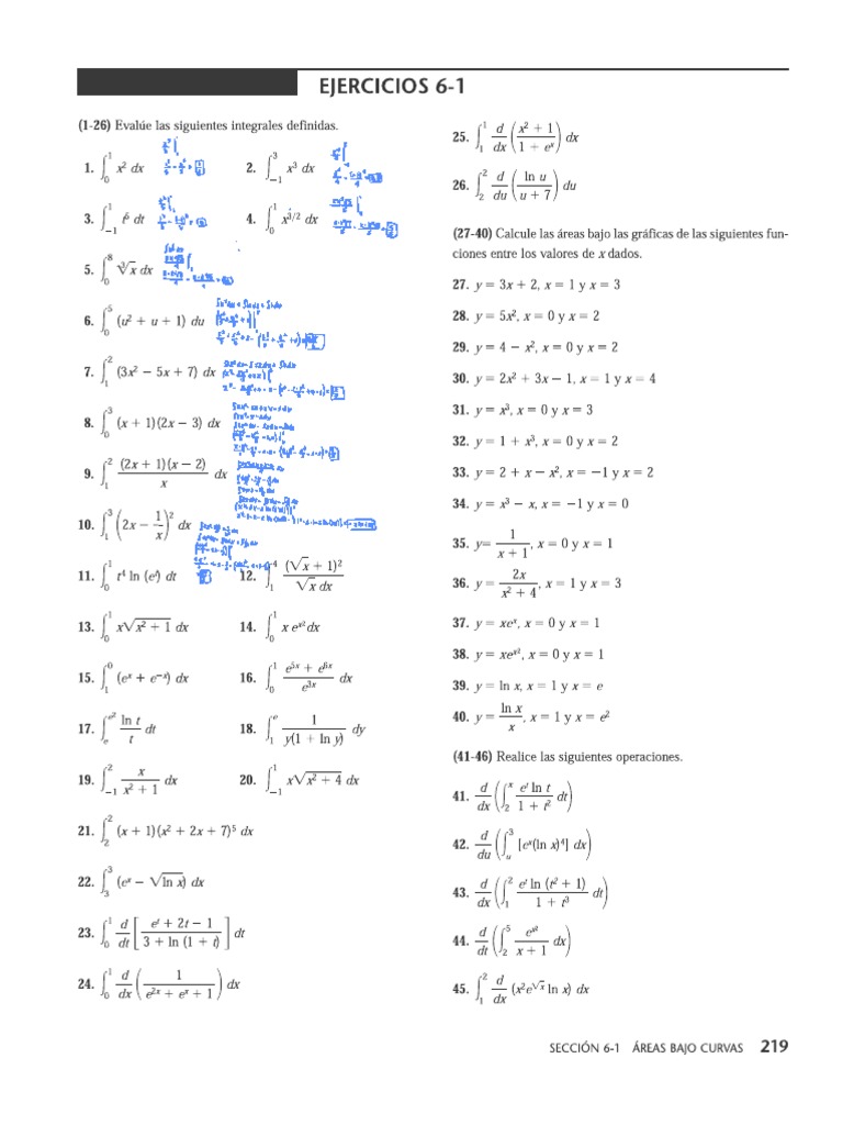 Tarea 22 - Integra de Área - P 219 Lardner | PDF