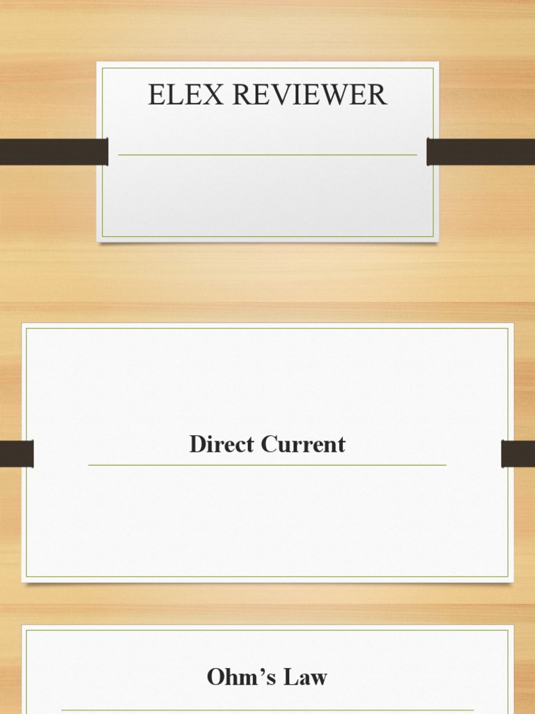 Direct Current Elex 2 | PDF | Inductance | Inductor