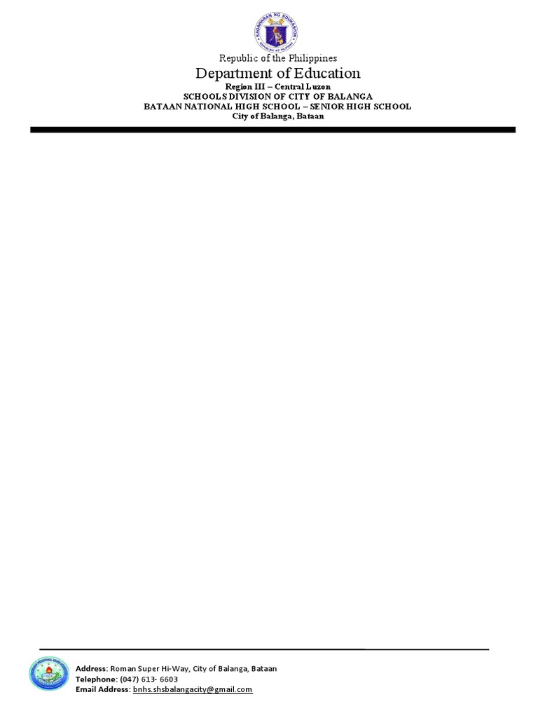 Memorandum at Adyenda Format | PDF