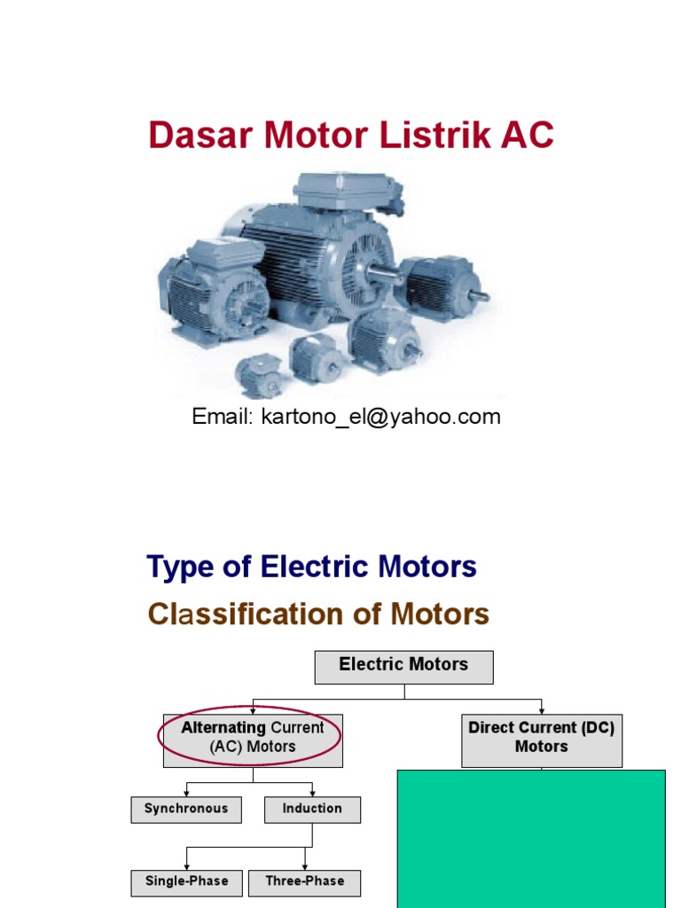 Dasar Motor AC 2022 PM | PDF