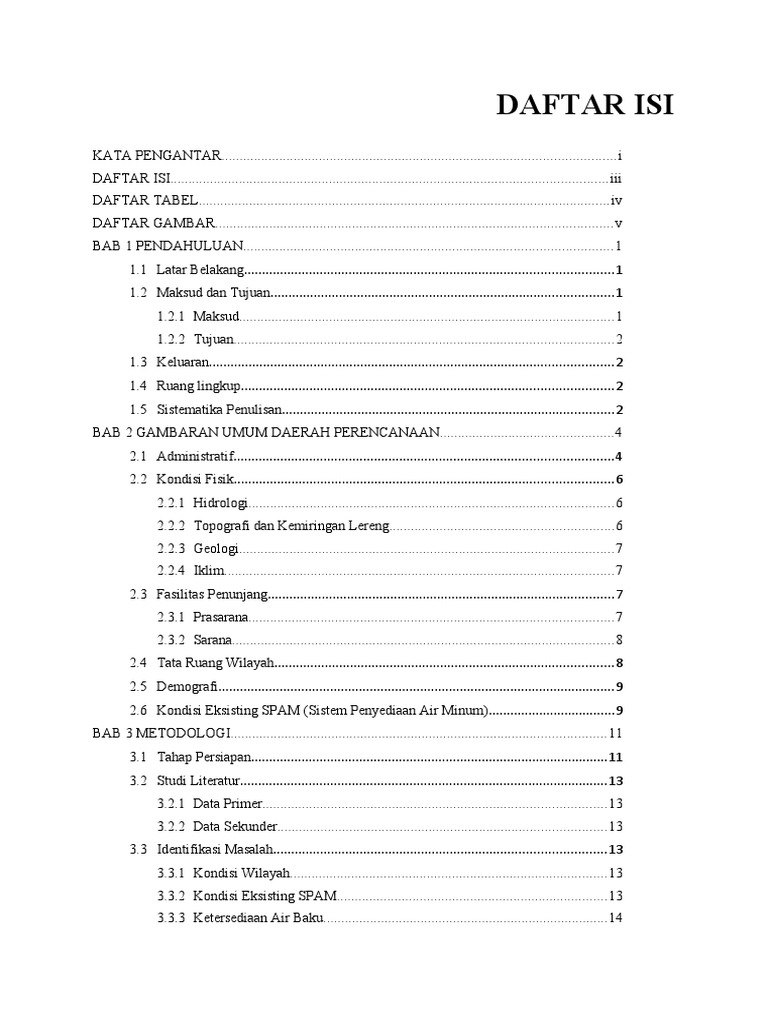 Format Layout Tugas Besar Pam | PDF