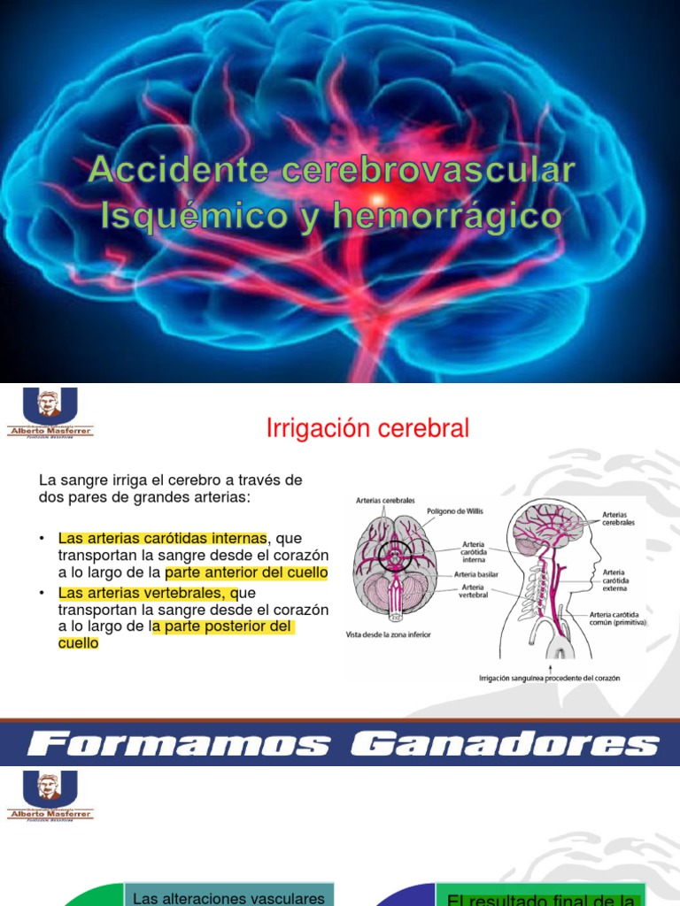 Comparativa de ACV Isquémico y Hemorrágico | PDF | Carrera | Isquemia