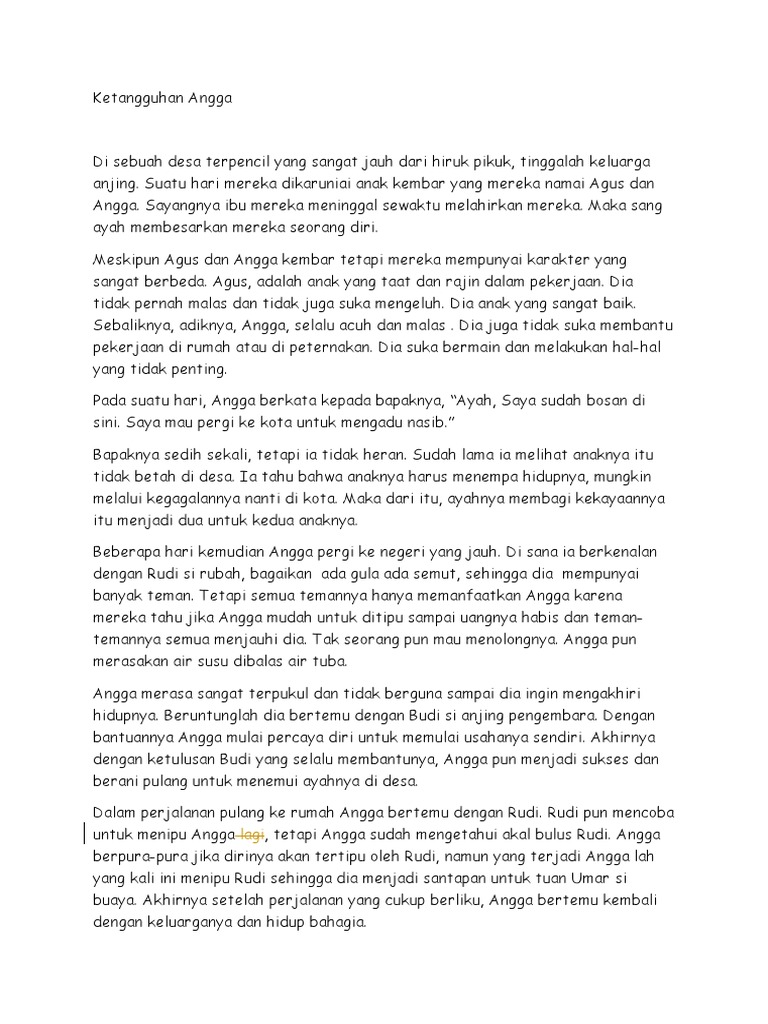 Agus Dan Angga | PDF