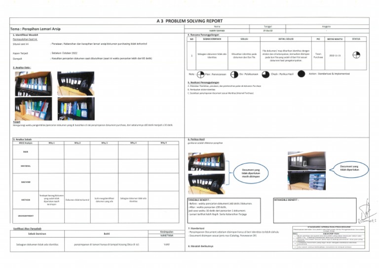 A3 Report 5S Purchasing | PDF