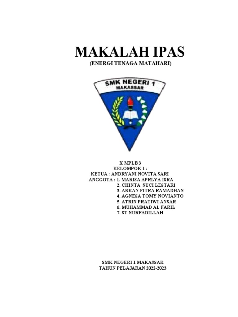 Makalah Ai Ipas | PDF