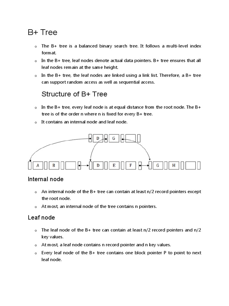 B Trees | PDF | Computer Science | Computing