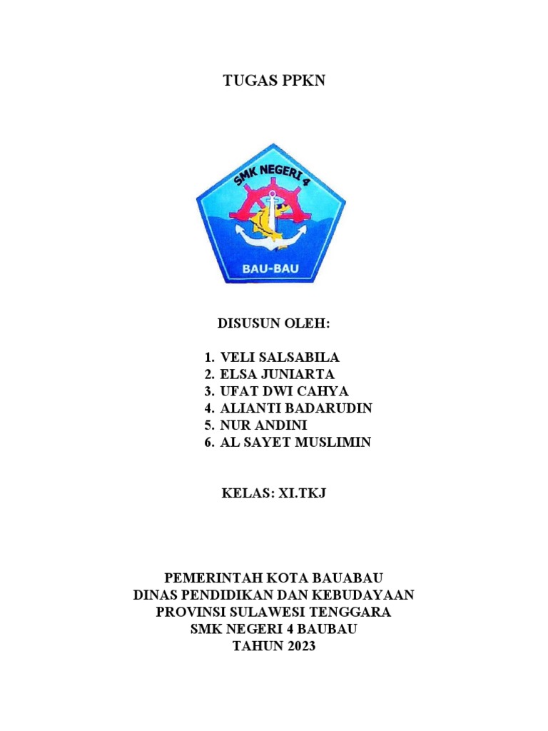 Sampul Tugas PKN | PDF