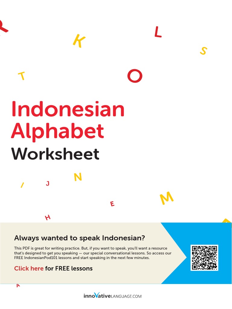 Indonesian Alphabet | PDF | Alphabet | Indonesian Language