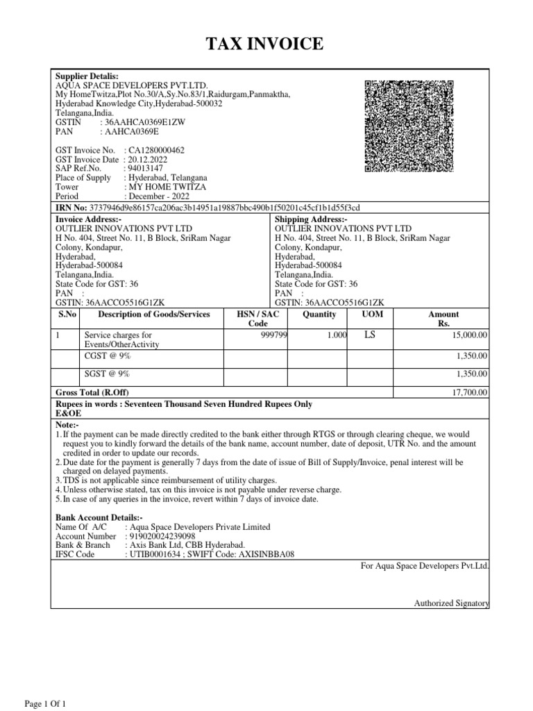 Tax Invoice | PDF | Invoice | Government Finances