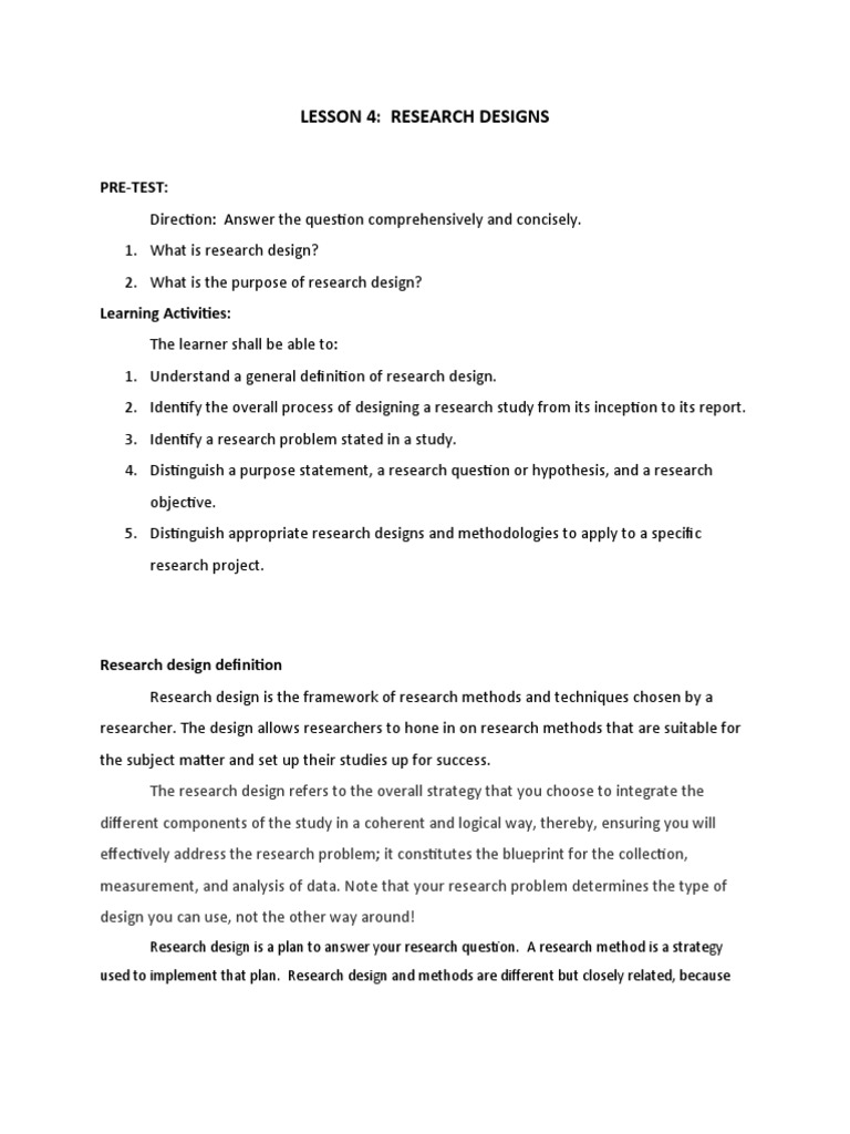 Lesson 4 | PDF | Causality | Hypothesis