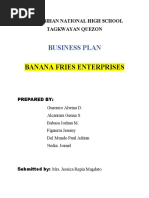 Sample Production Plan (Business Plan) | PDF | Cooking, Food & Wine
