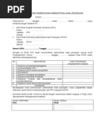 Contoh Format BAST | PDF