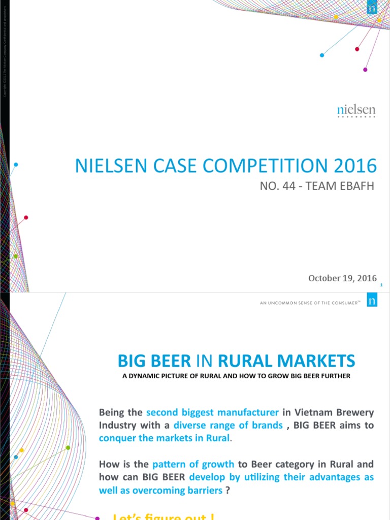Nielsen Case Competition 2016 (Preliminary) - Team EBAFH | PDF | Market ...