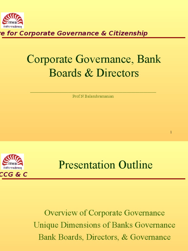 Corporate Governance Introduction | PDF | Corporate Governance | Governance