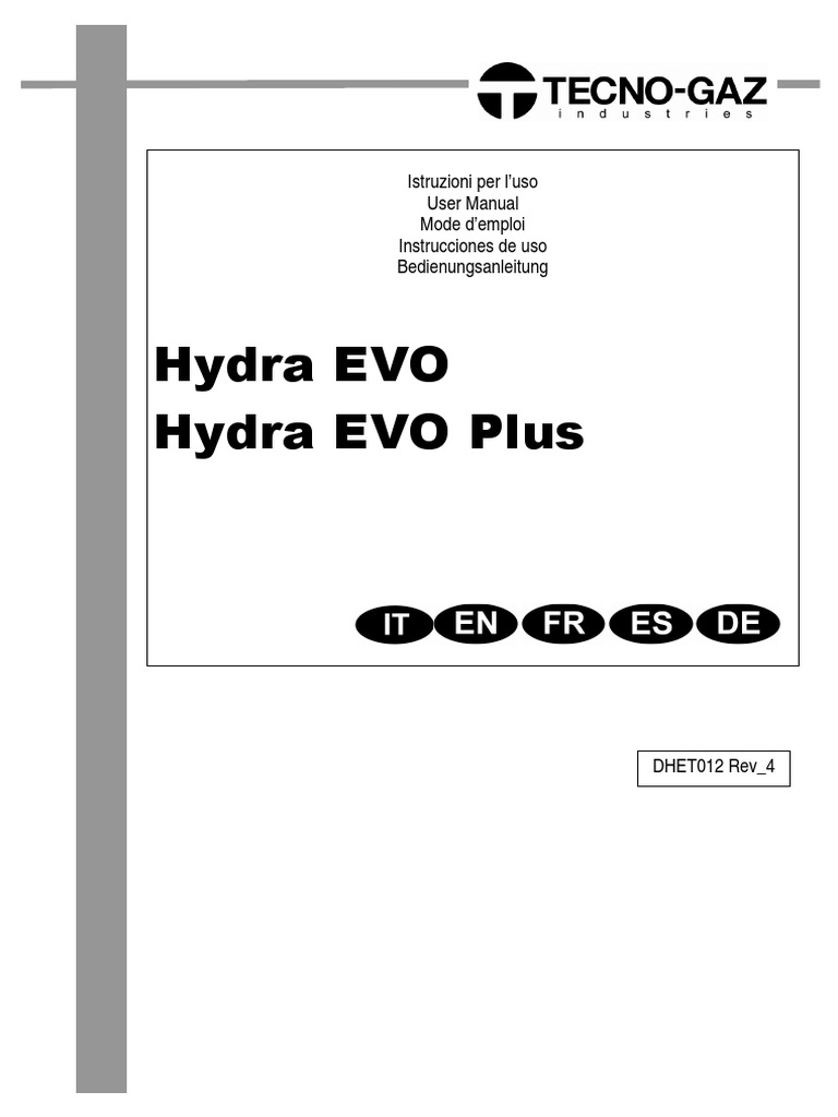 Tecno Gaz Hydra Evo | PDF