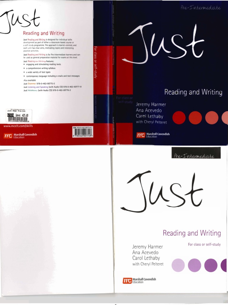 JUST Reading and Writing Pre | PDF | Books | English Language