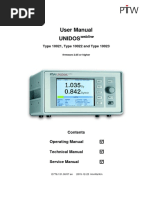IBA Electrometer Setup | PDF | Absorbed Dose | Dosimetry
