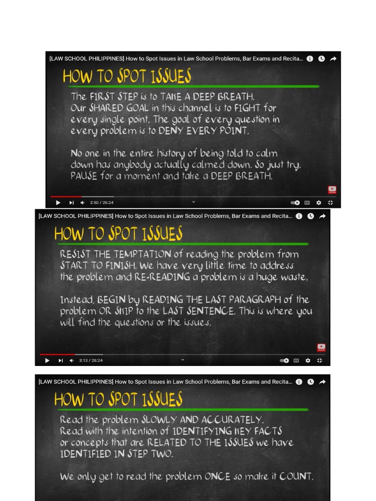 How To Spot Issues | PDF