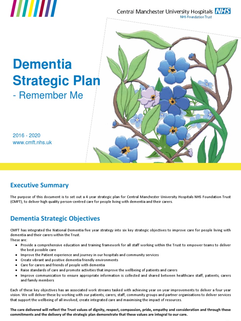 Dementia Strategy Final 2016 2020 | PDF | Dementia | Caregiver