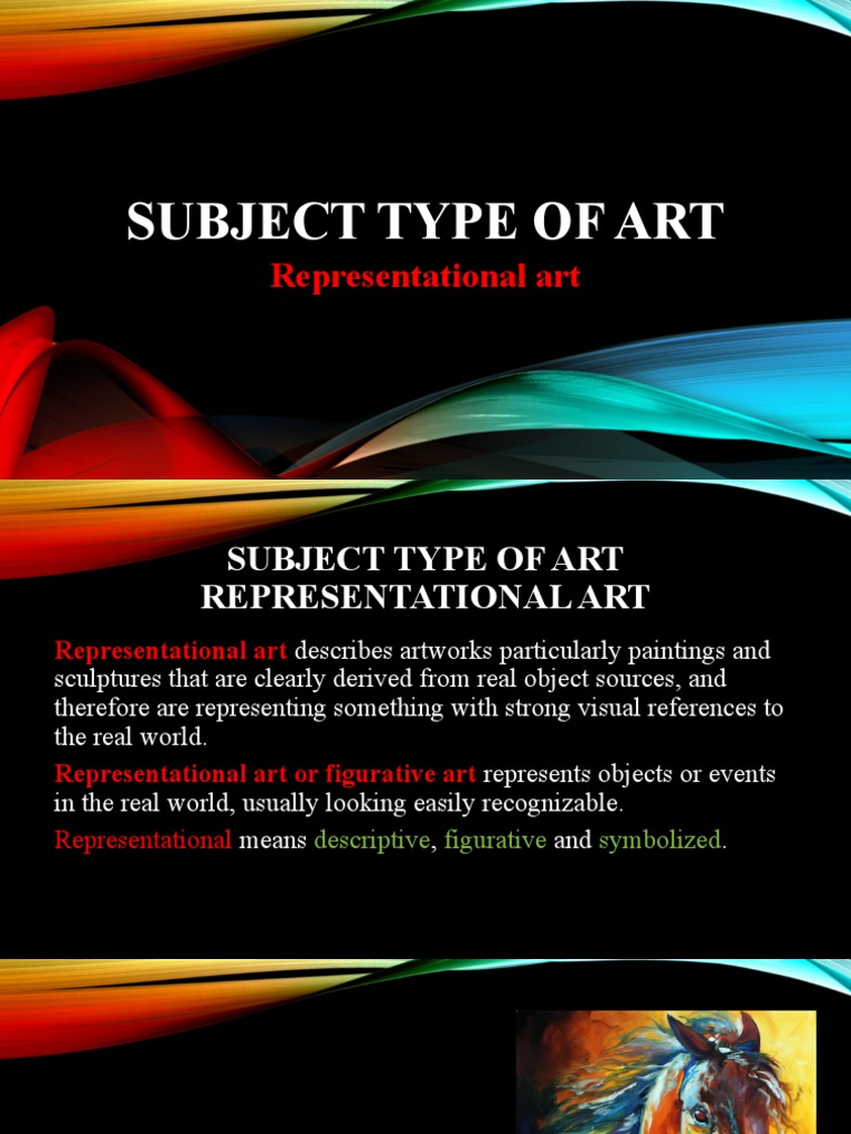 Representational Art | PDF | Representation (Arts) | Abstract Art