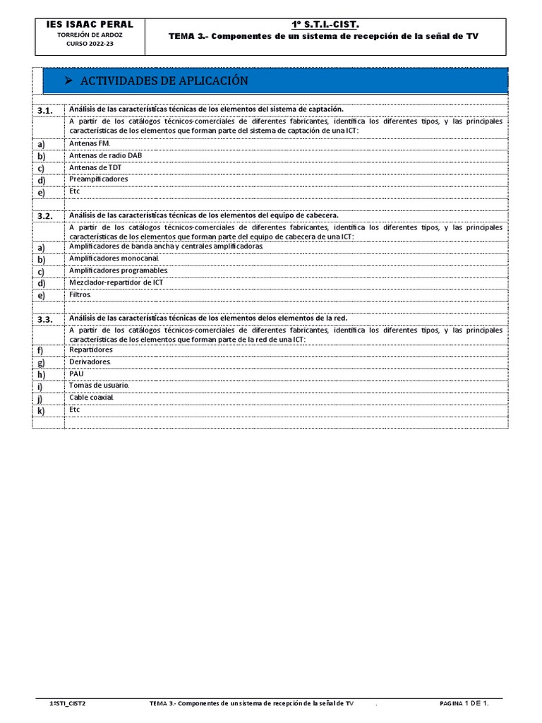 Cist2 T32 Aplicación | PDF