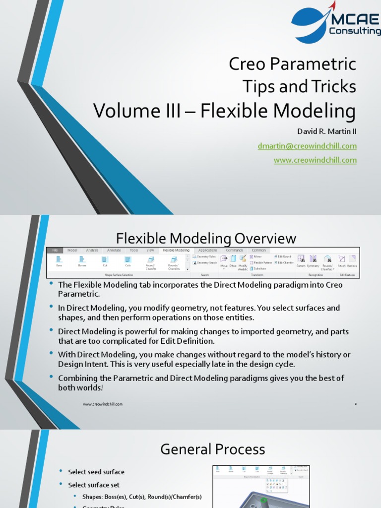 Creo - Flexible Modeling | PDF | Geometry | Analytic Geometry