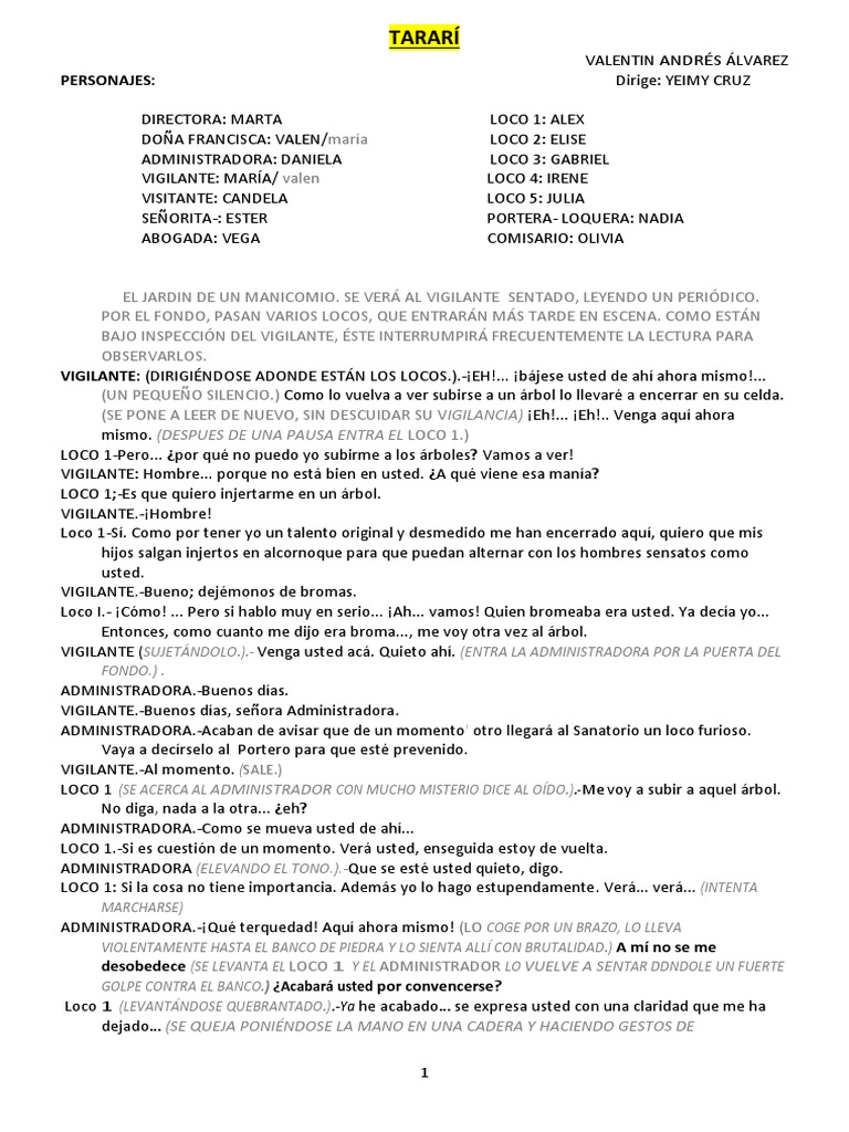 TARARÍ | PDF | Verdad