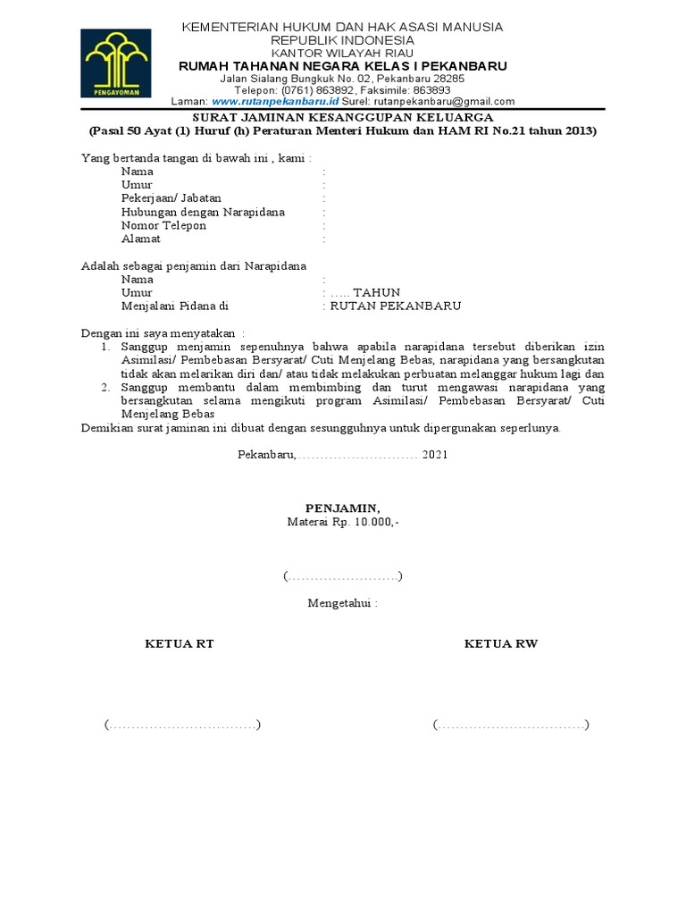 Kbith SURAT ASIMILIASI CB PB CMB | PDF