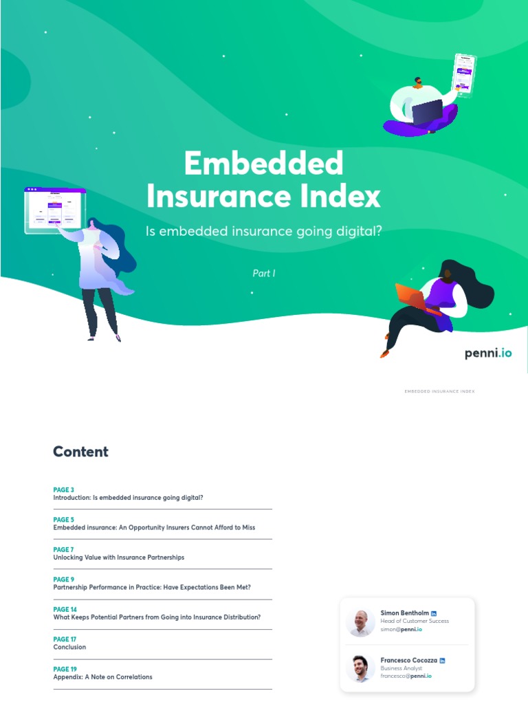 Embedded Insurance Index Part I | PDF | Customer Satisfaction | Insurance