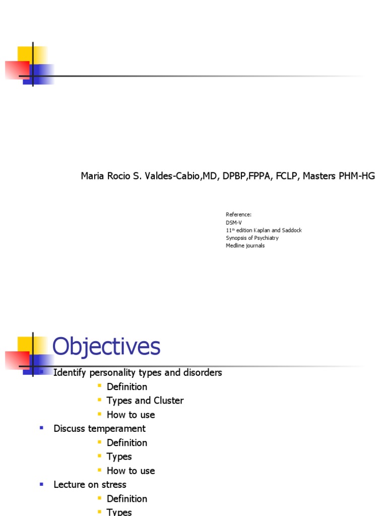 Understanding Type D Personality Disorder | PDF | Personality Disorder ...