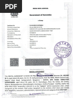 RENTAL AGREEMENT Bangalore | PDF | Lease | Landlord–Tenant Law