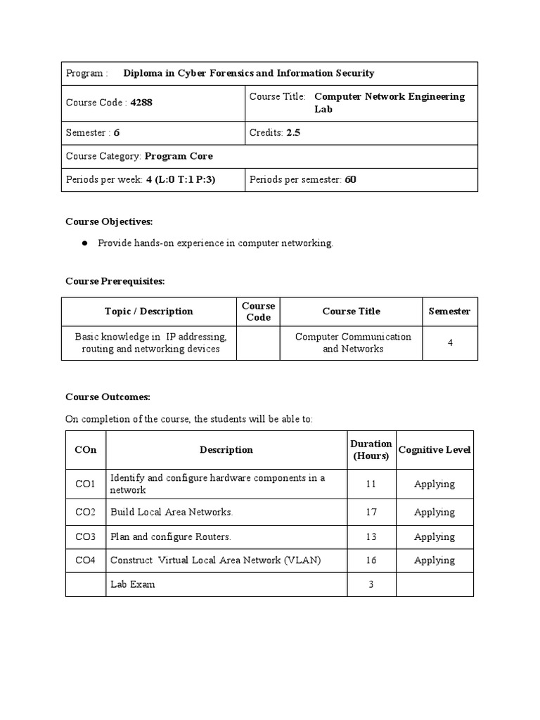 4288 | PDF | Computer Network | Router (Computing)