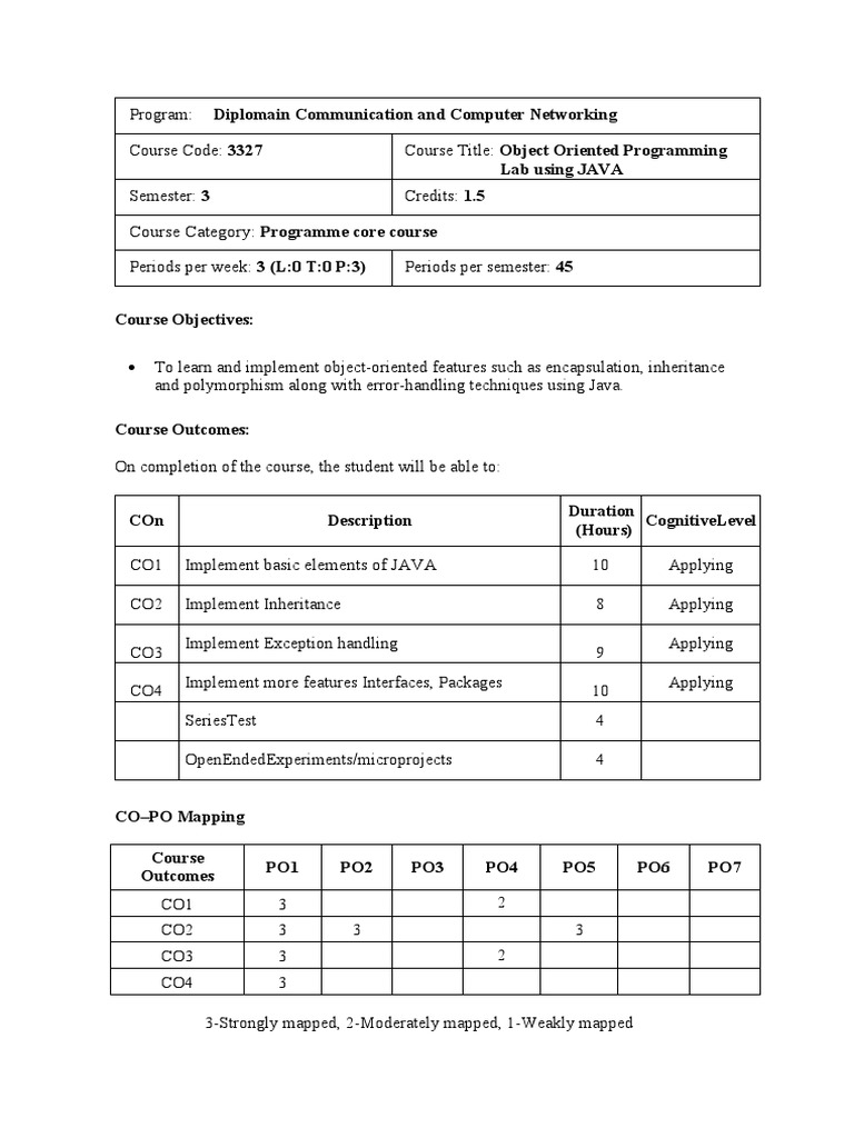 Lab Using Java | Pdf | Method (computer Programming) | Object Oriented 