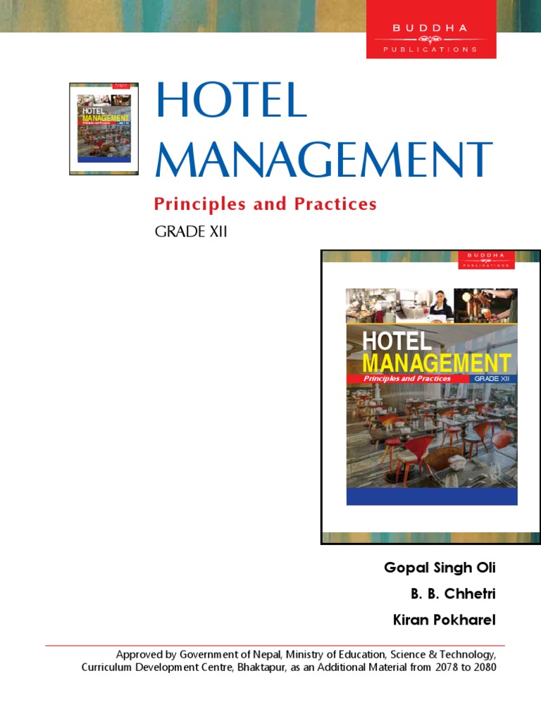 Hotel Management | PDF | Career & Growth