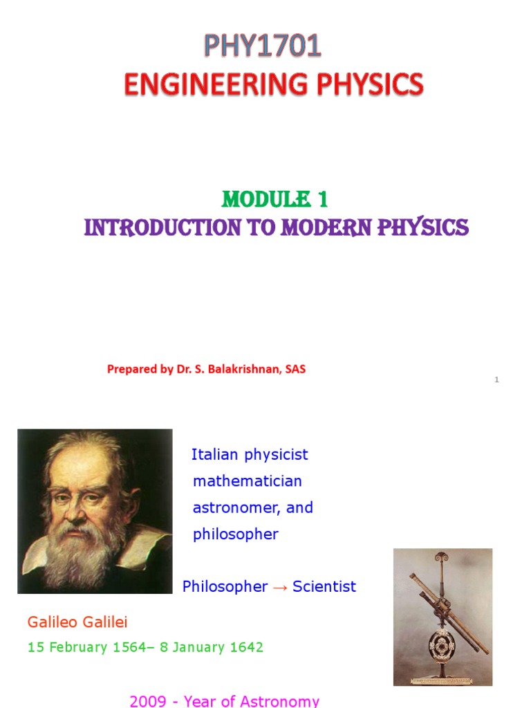 Introduction To Modern Physics | PDF