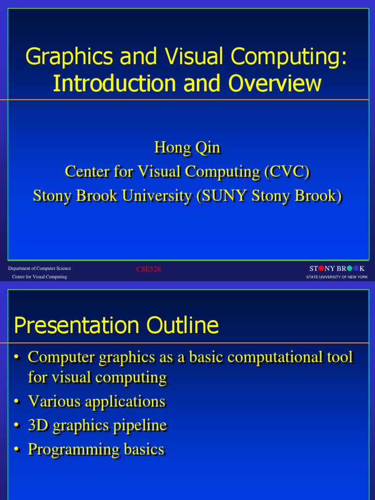 Graphics Computing Primer | PDF | 2 D Computer Graphics | 3 D Computer Graphics