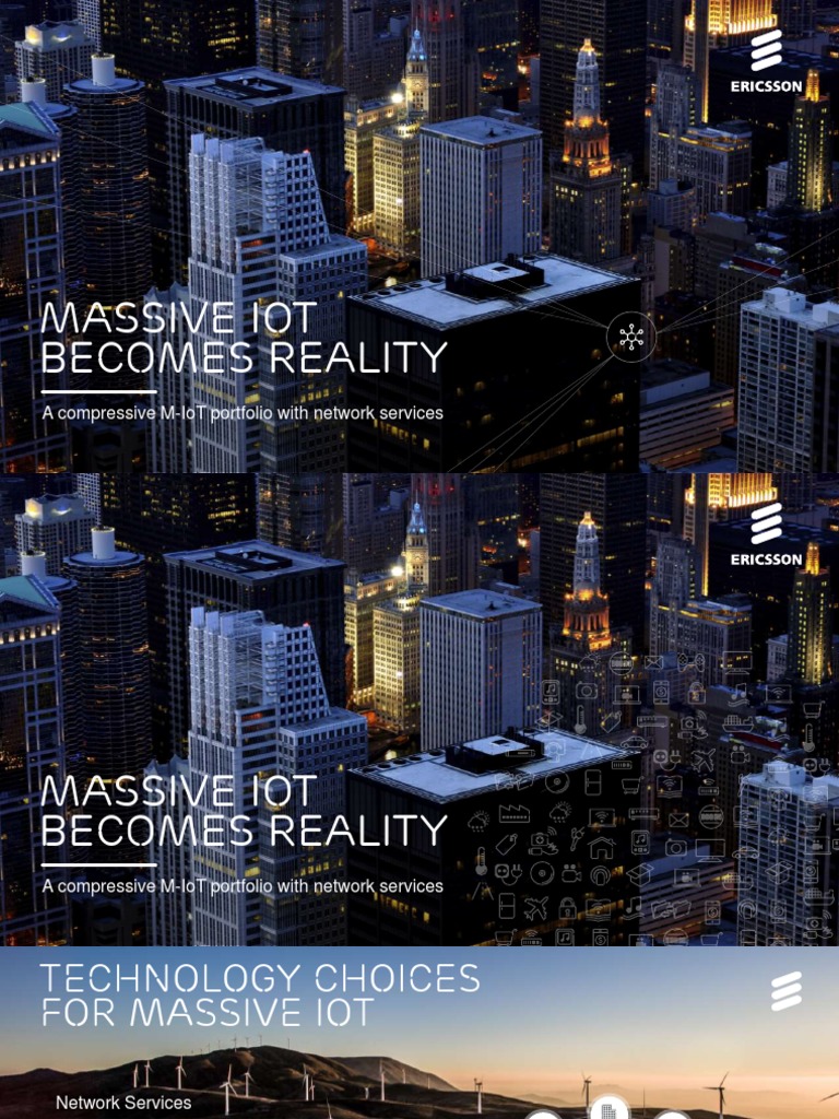 Massive IoT portfolio enables industries | PDF | Internet Of Things | Performance Indicator